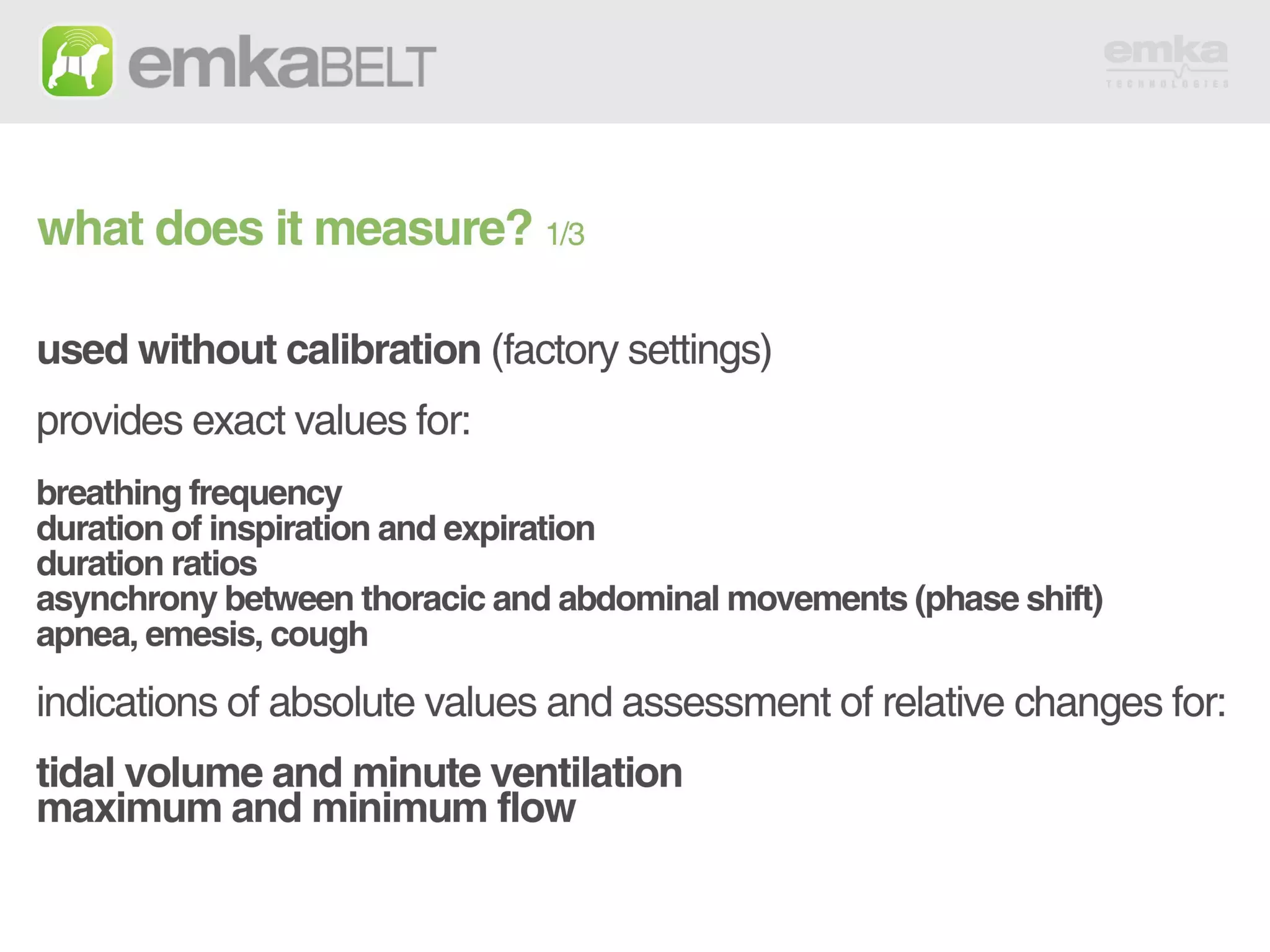 emka TECHNOLOGIES - Telemetry - emkaBELT noninvasive telemetry ...