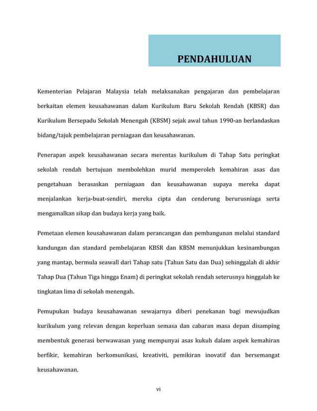 Emk keusahawan kssr tahun 1 | PDF