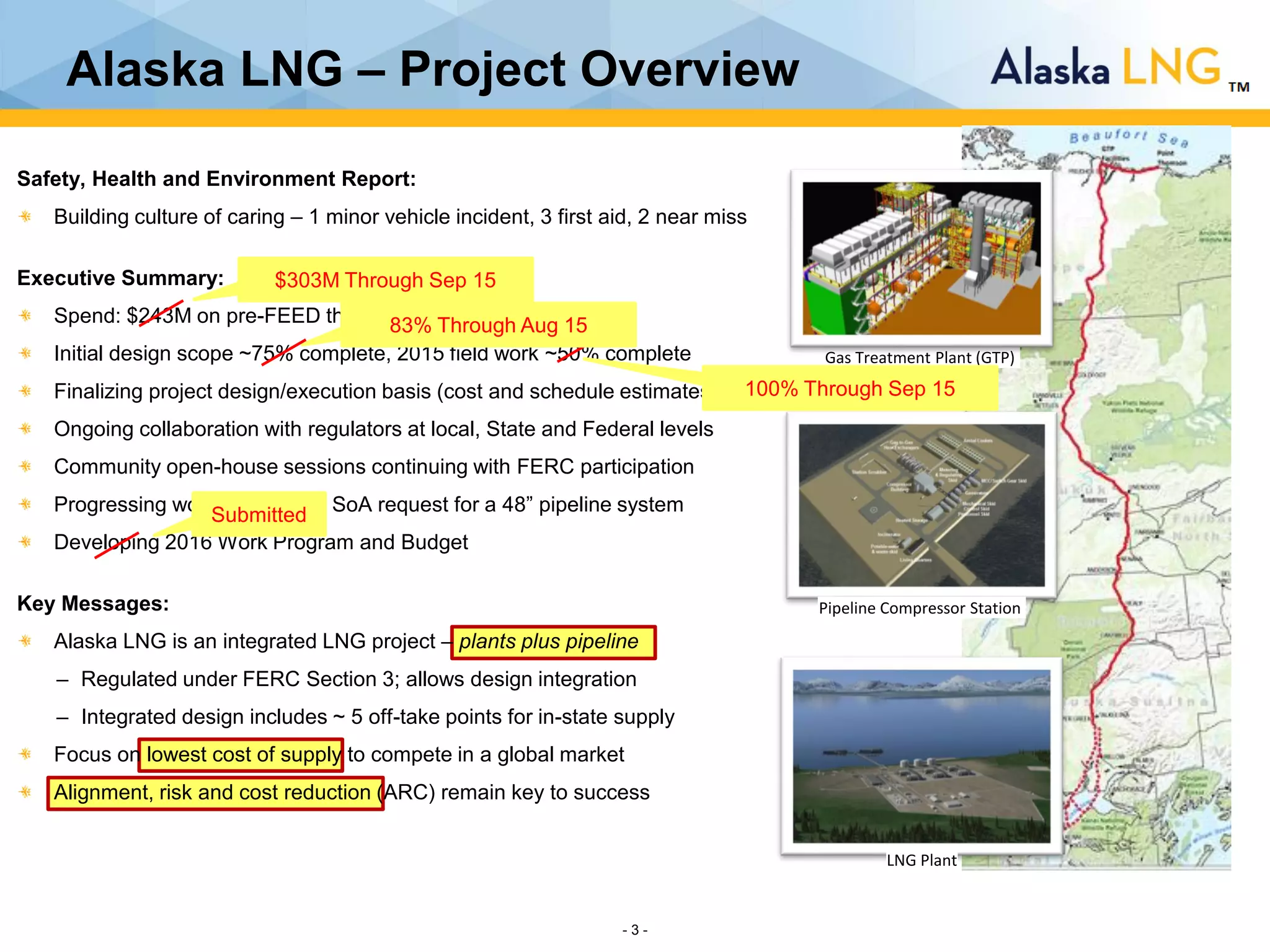 Alaska LNG Project Update (10.30.2015) | PDF
