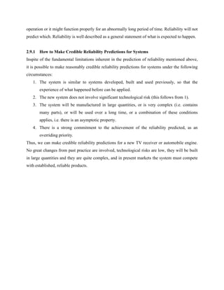 System Reliability Engineering And Plant Maintenance | PDF