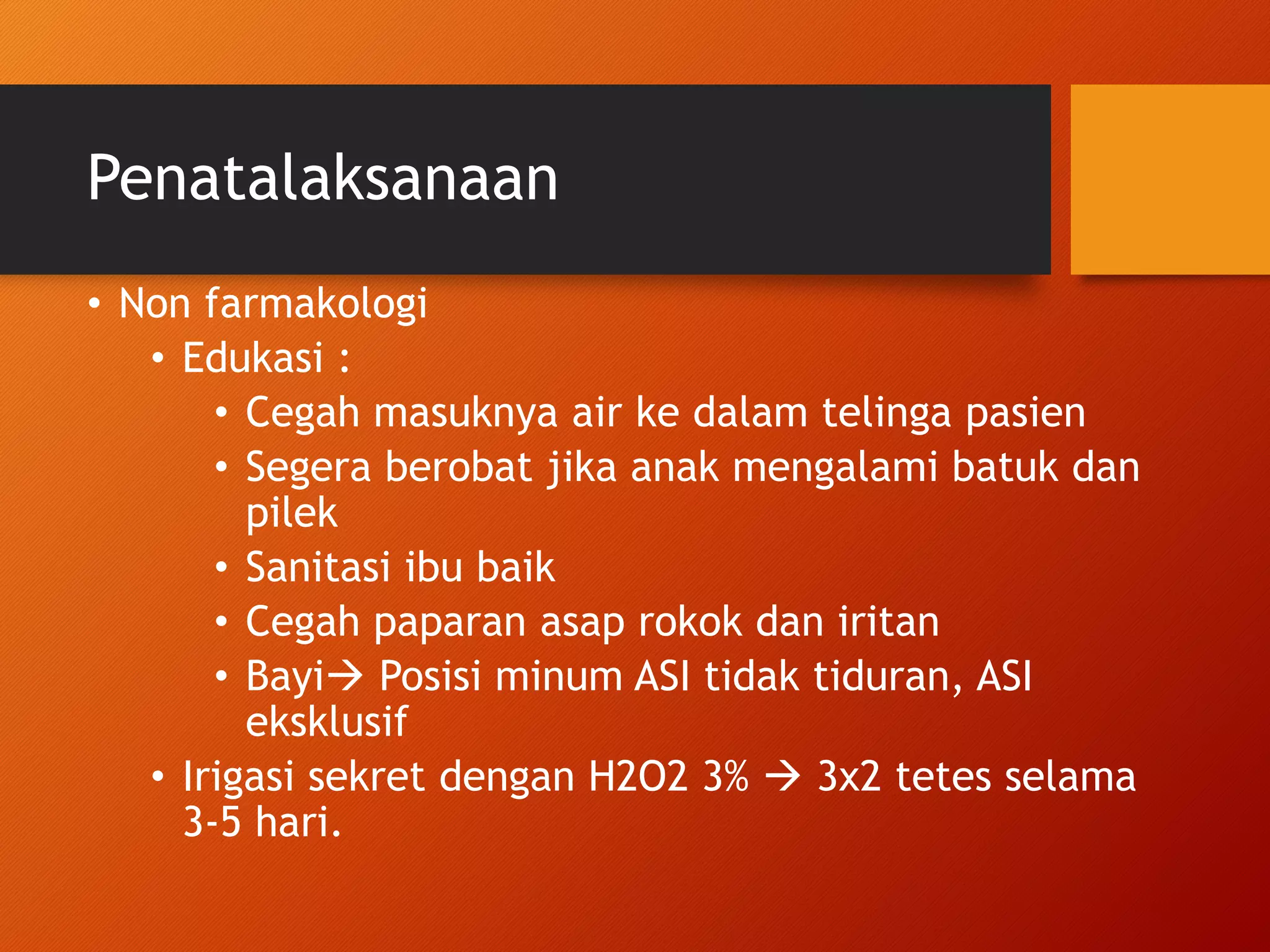 Otitis media akut | PPTX