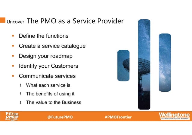 The Humans and PMO - Wellingtone | FuturePMO 2023 | PPT