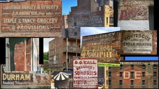 Dublin Ghost Signs | PPTX