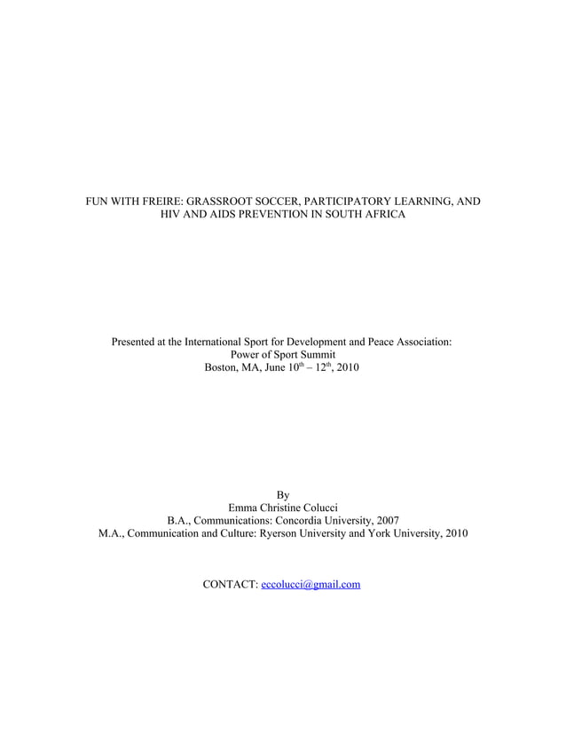 Emma colucci fun with freire | PDF