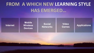 Emma Leacy Jones - Learning in the Digital age | PPTX