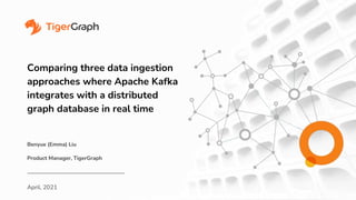 Comparing three data ingestion approaches where Apache Kafka integrates ...