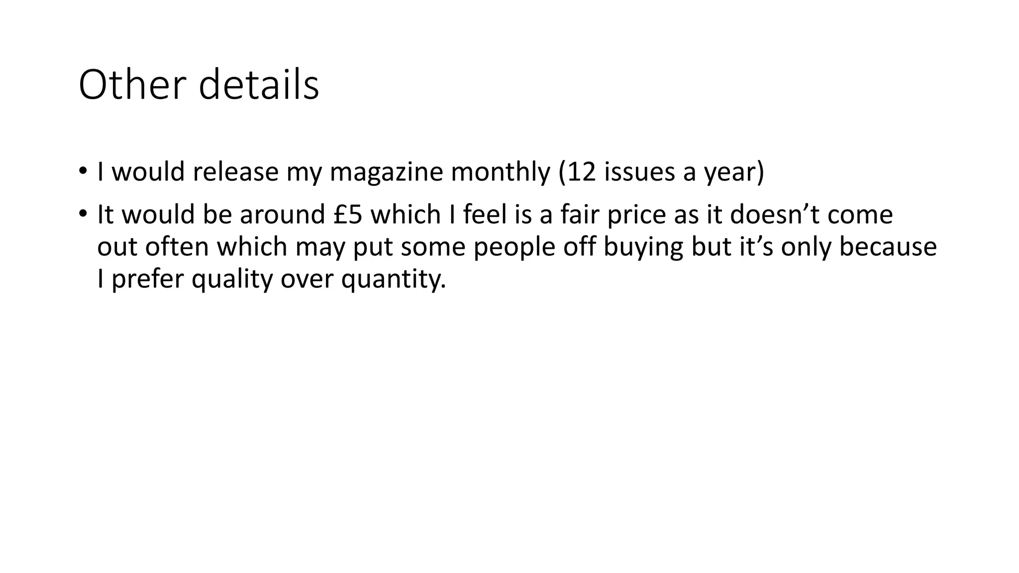 Emma magazine pitch | PPT