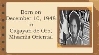 Life, Works, and Death of EMMANUEL-LACABA | PPT