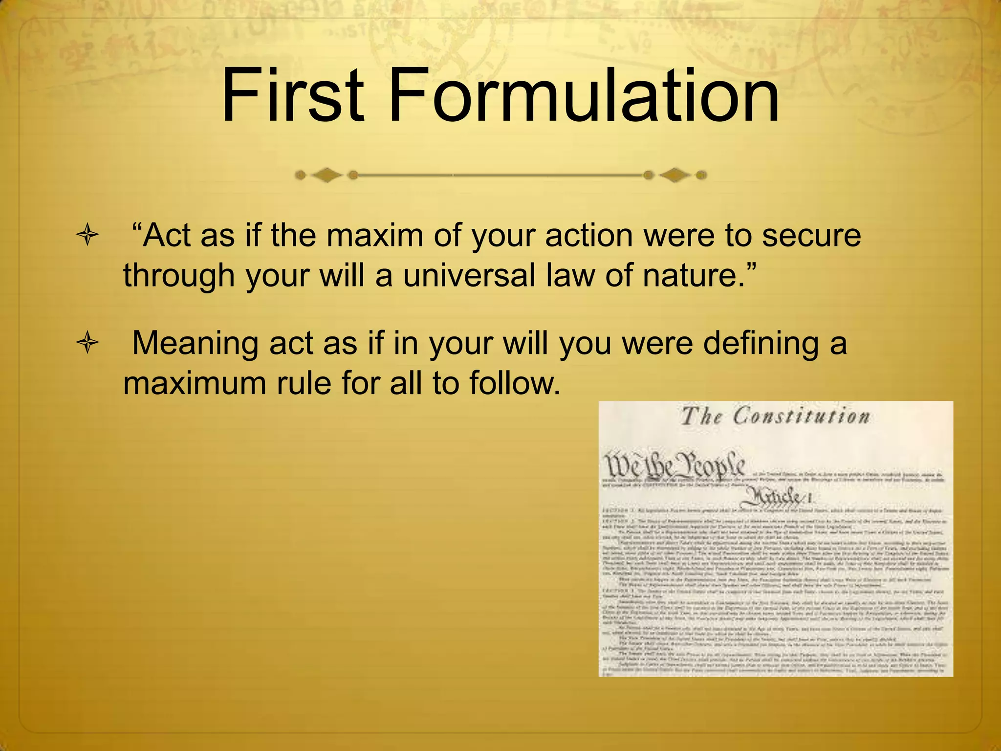 Emmanuel Kant Ethics | PPTX