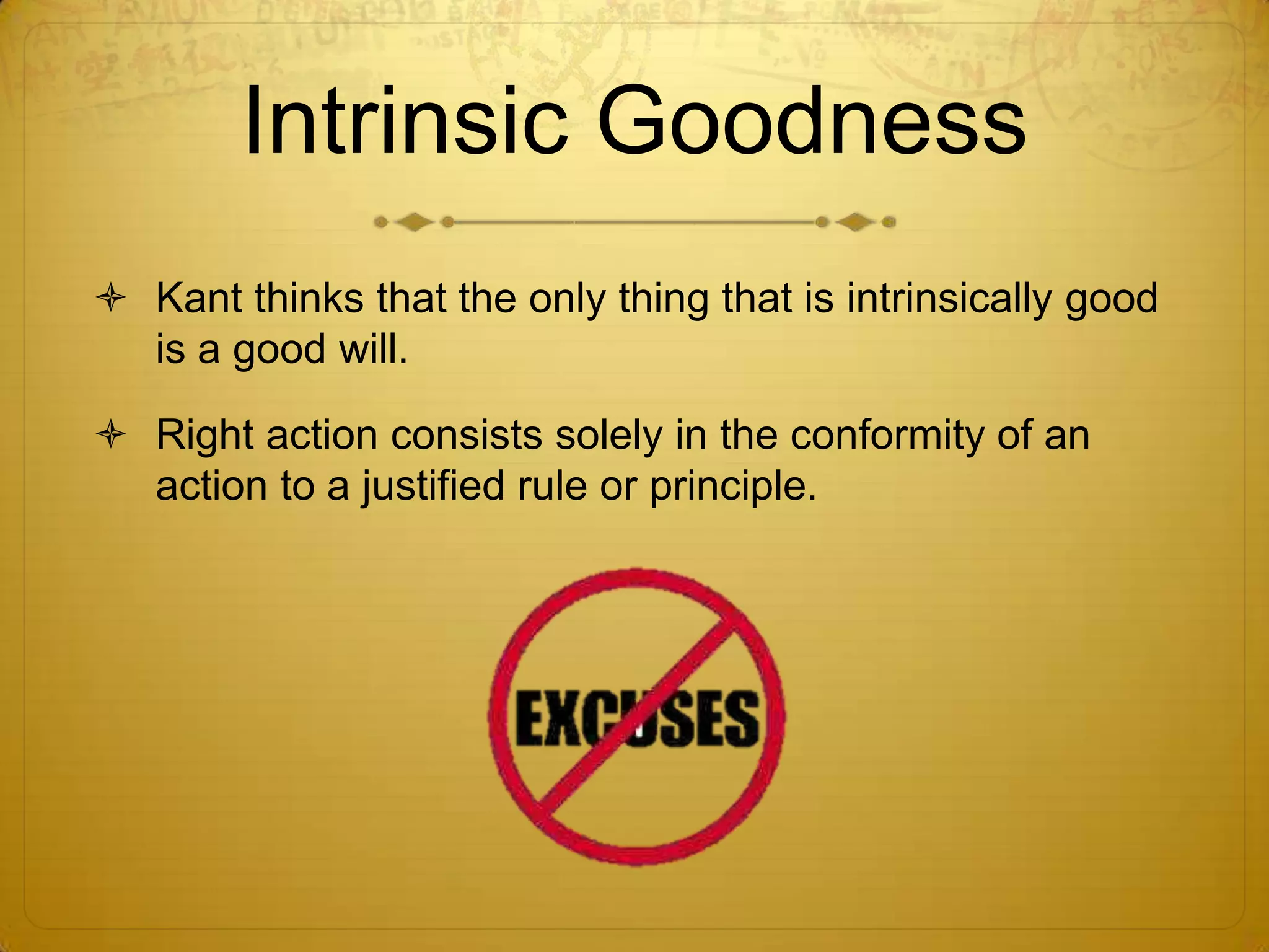 Emmanuel Kant Ethics | PPTX