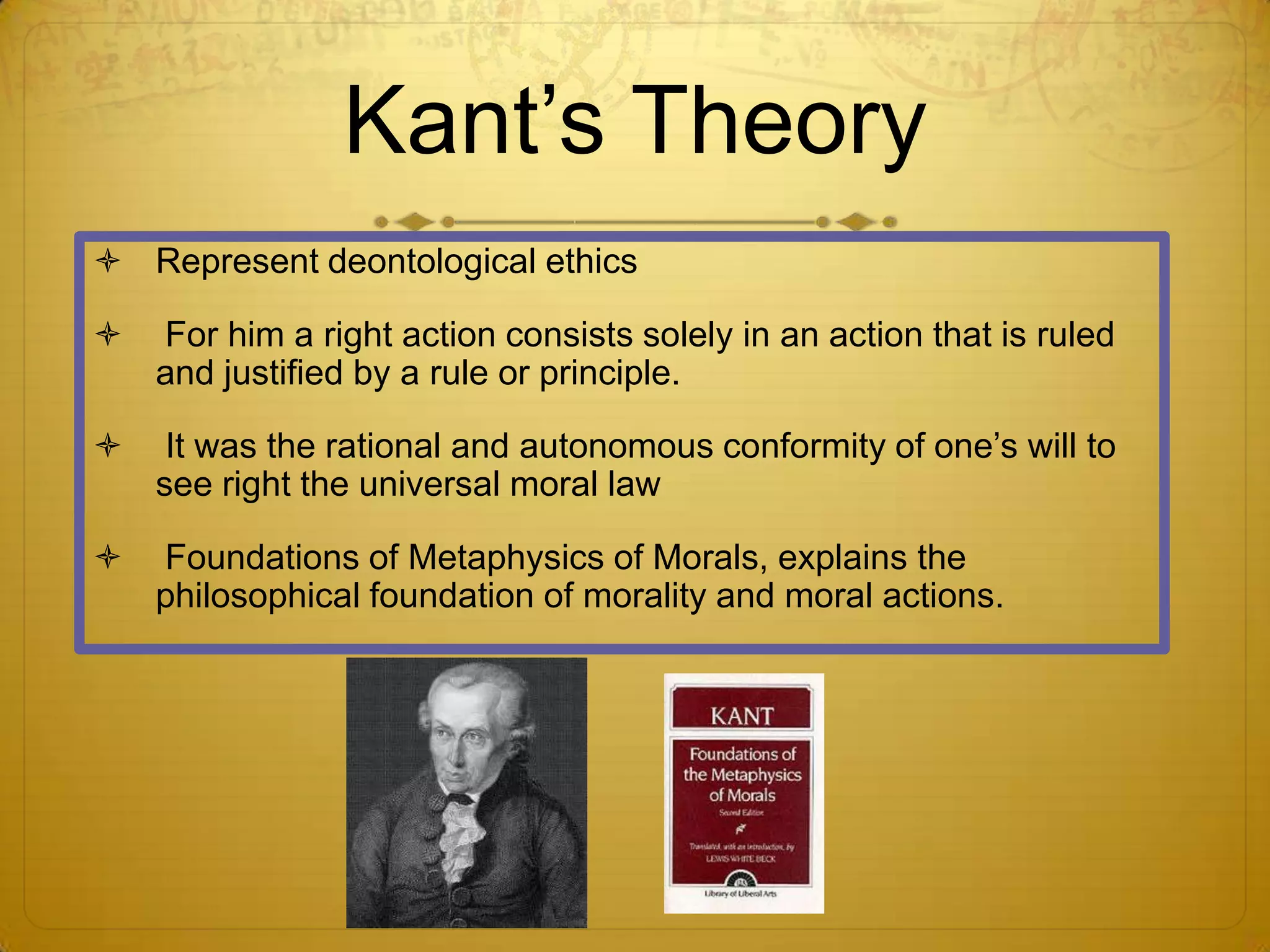 Emmanuel Kant Ethics | PPTX