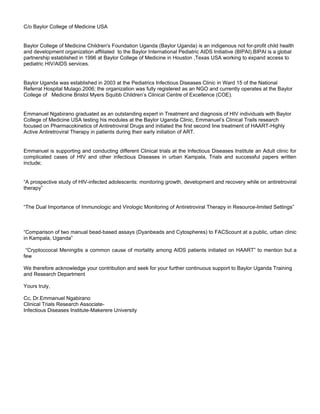 Emmanuel ngabirano | RTF