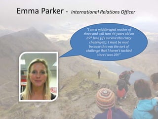 Emma parker the three peaks challenge | PPTX