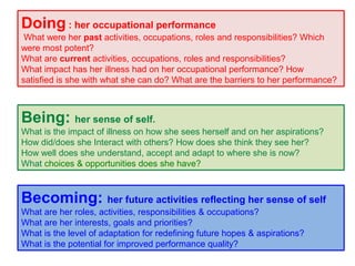 Occupational science and its application to occupational therapy ...