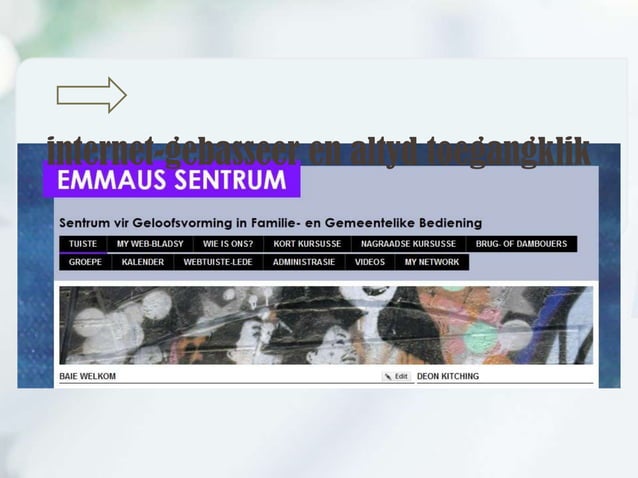 EMMAUS SENTRUM KORT KURSUSSE (enhanced by VisualBee) | PPT