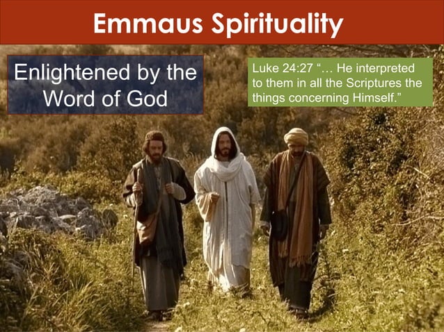 Emmaus spirituality | PPT