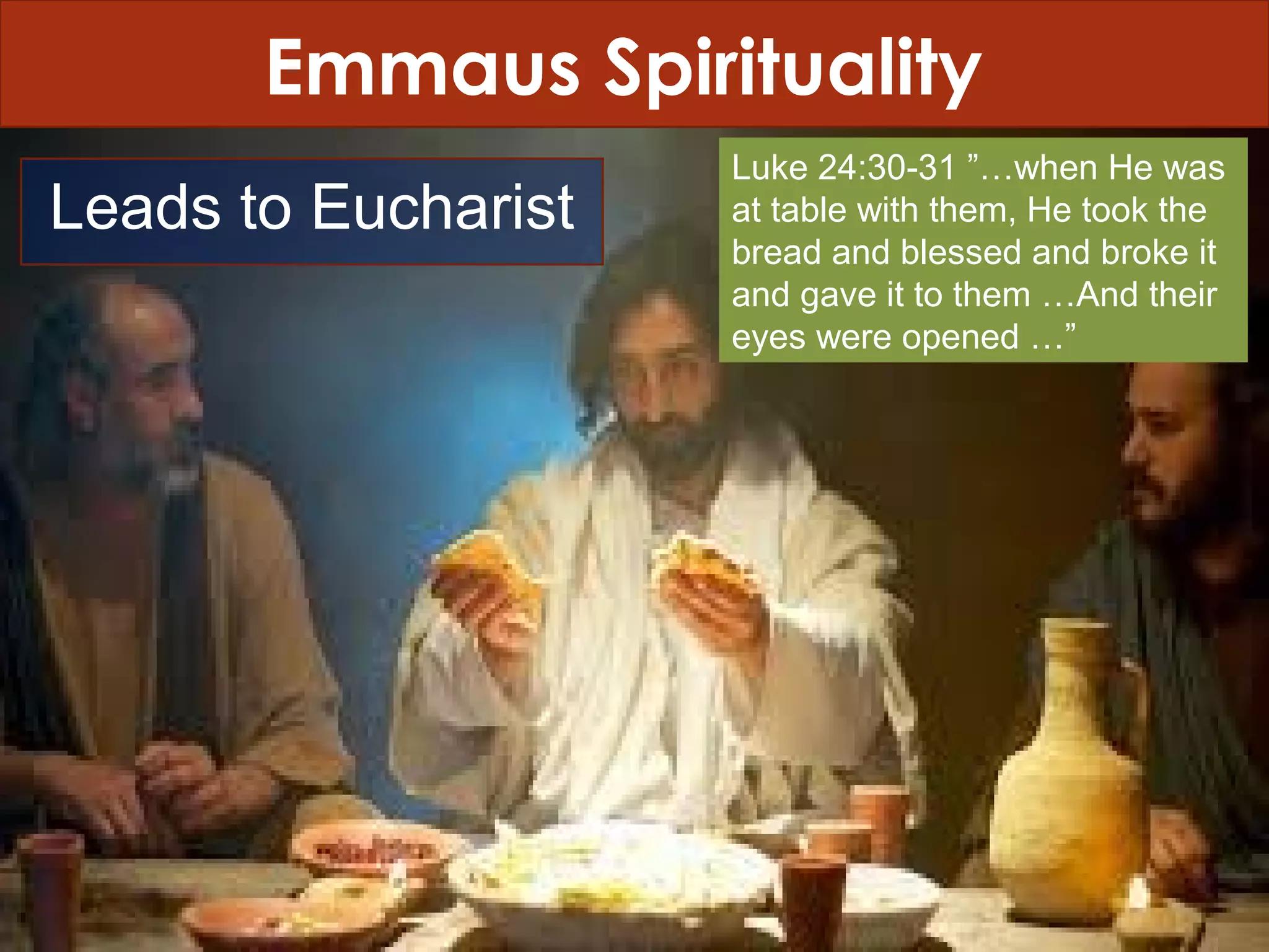 Emmaus spirituality | PPT