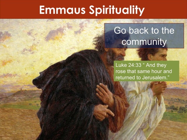 Emmaus spirituality | PPT