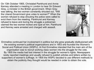 Emmeline Punkhurst | PPT