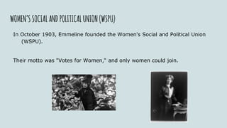 Emmeline Pankhurst | PPTX