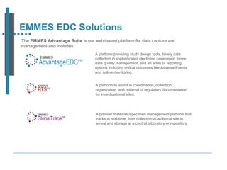 EMMES Corporate Presentation | PPT