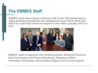 EMMES Corporate Presentation | PPT