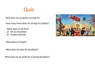 Emmet´s morning | PPTX