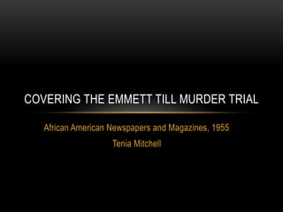 Emmett Till Articles | PPT