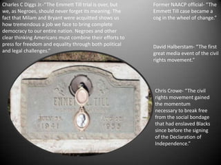 Emmett till case powerpoint | PPTX