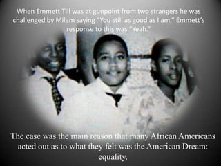 Emmett till case powerpoint | PPTX