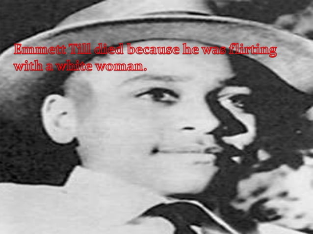 Emmett till matt holbrook | PPT