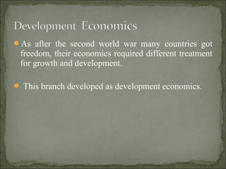 Introduction to Economics ,Nature and scope of economics | PPT