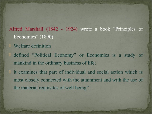 Introduction To Economics Nature And Scope Of Economics Ppt