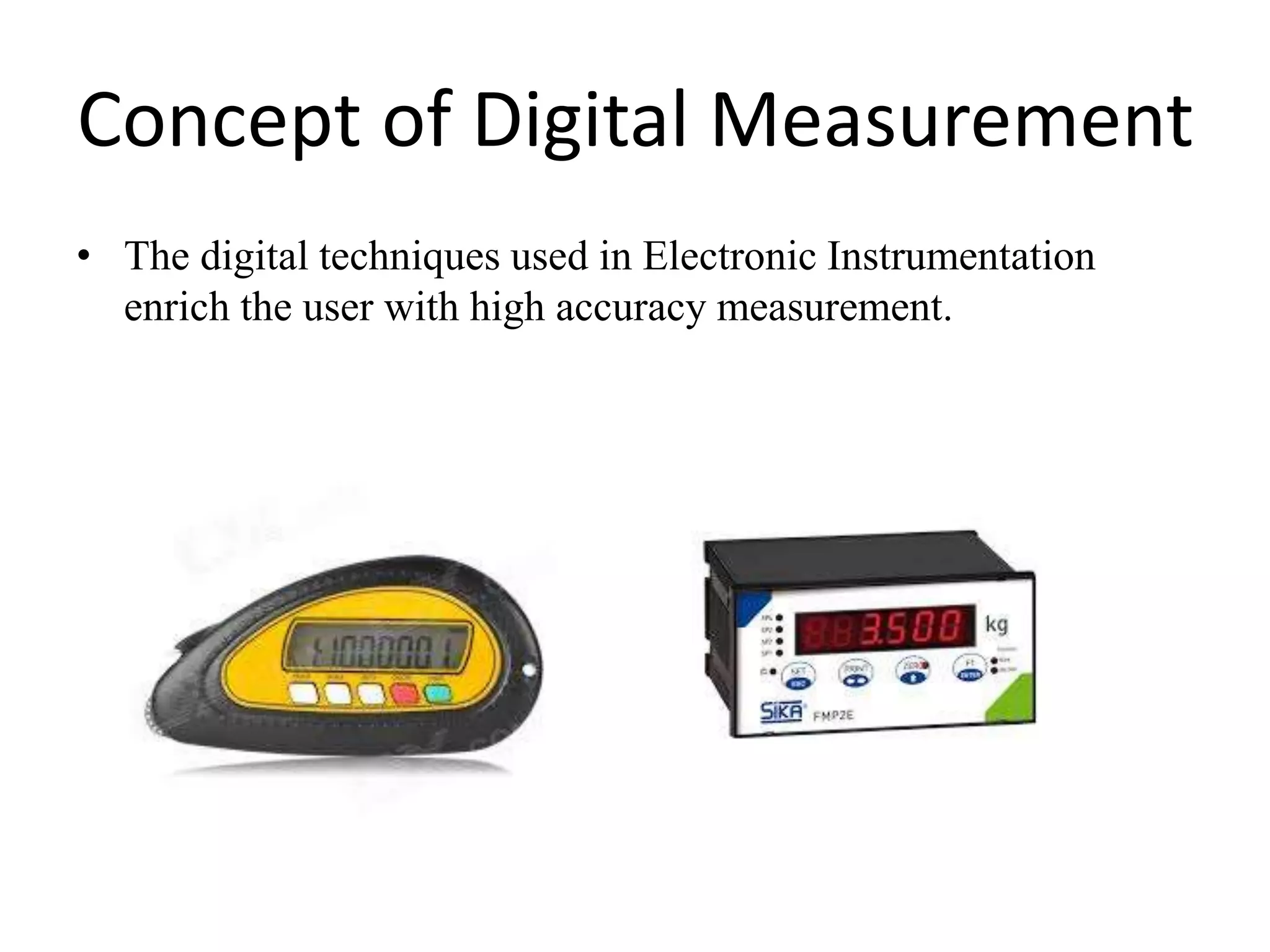 Concept of Digital measurement, block Diagram & study of Voltmeter | PPTX