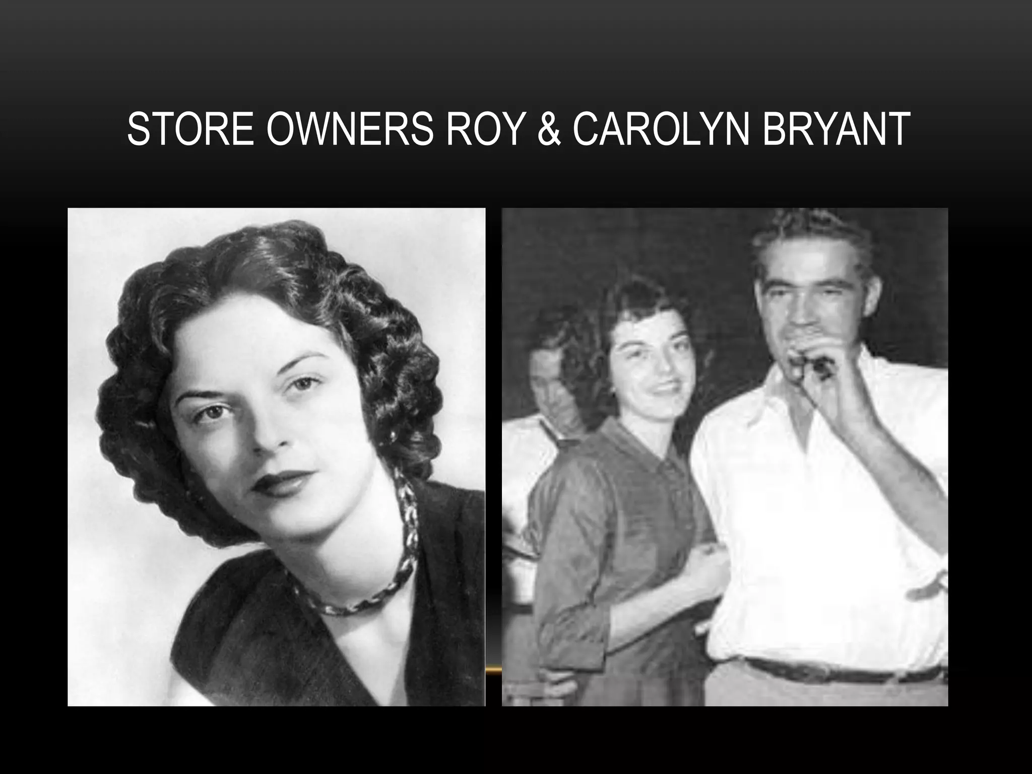 The Murder of Emmett Louis Till | PPTX | Law