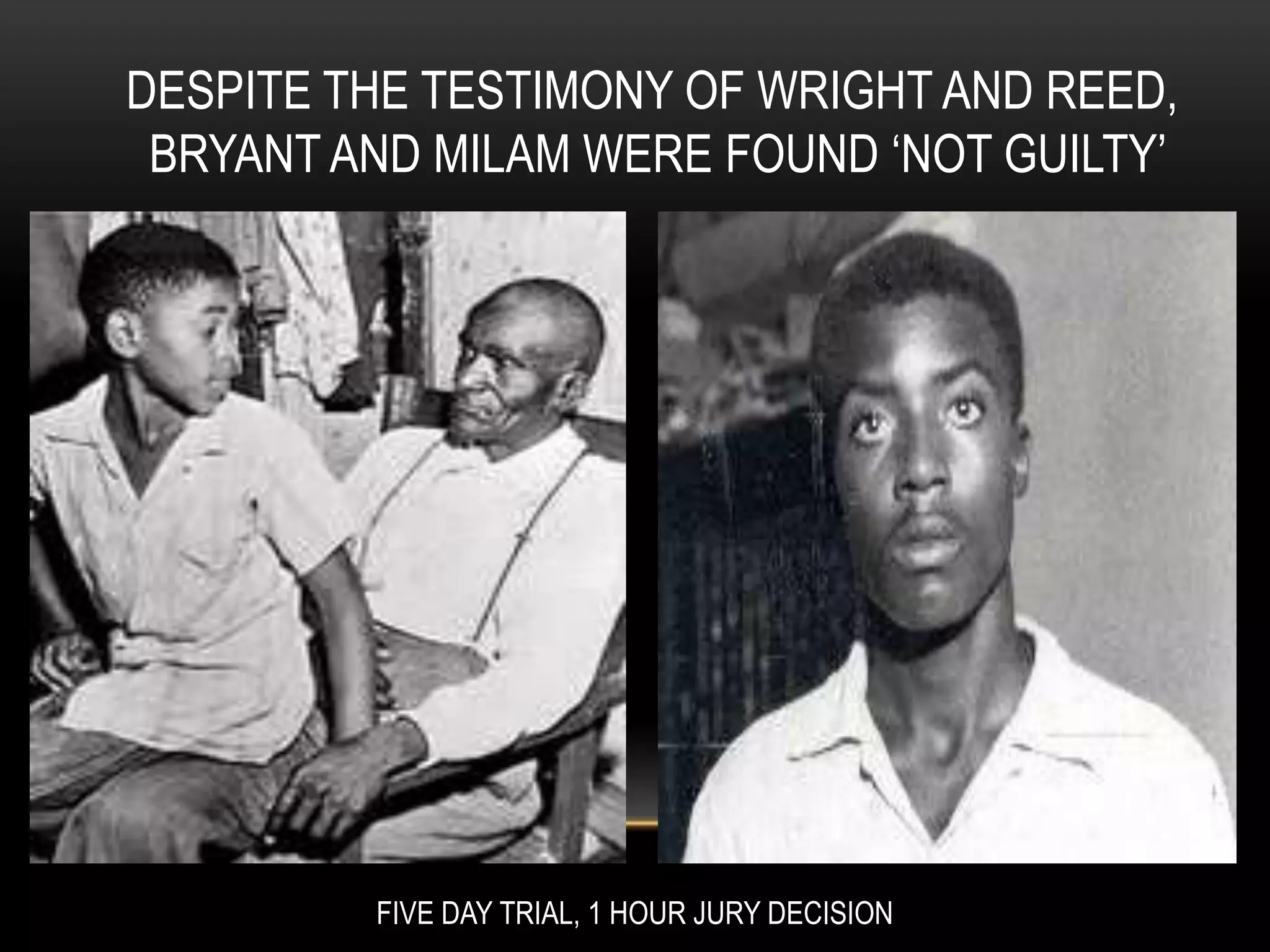 The Murder of Emmett Louis Till | PPTX