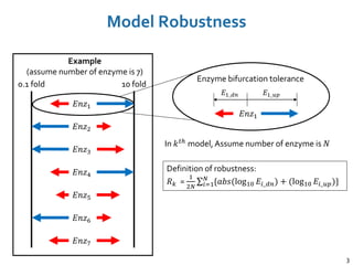 Using Machine Learning in Metabolic System Analysis: Explanation and ...