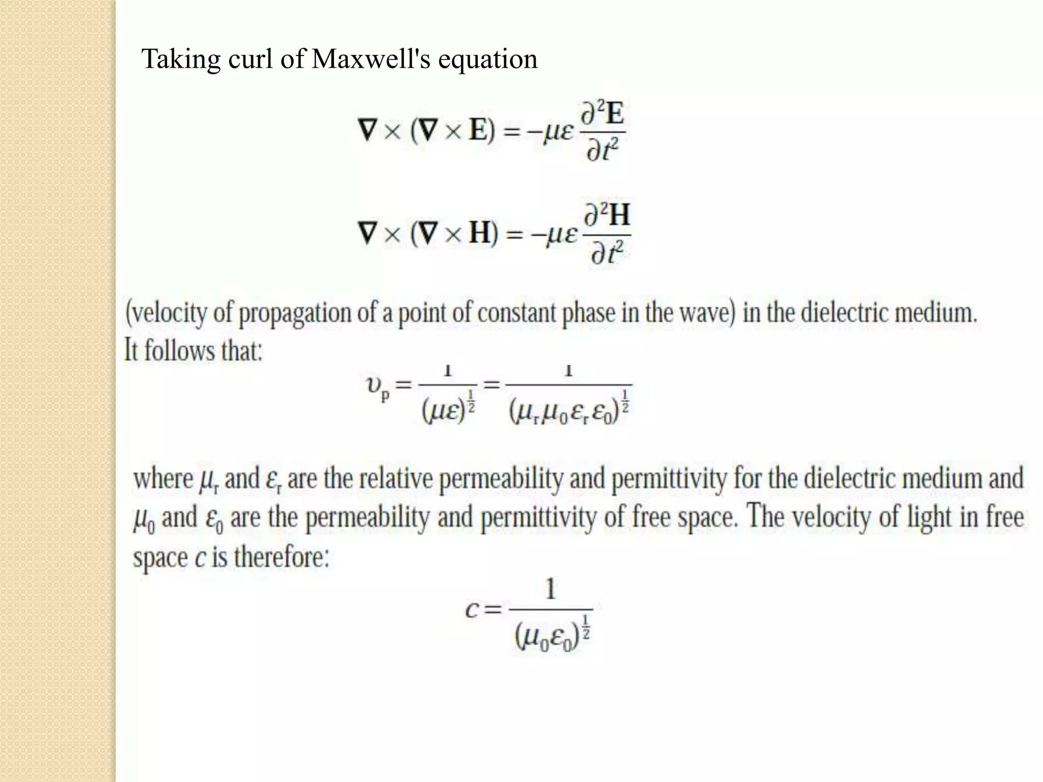 Electro magnetic mode theory | PPTX