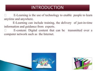 e content presentation | PPT