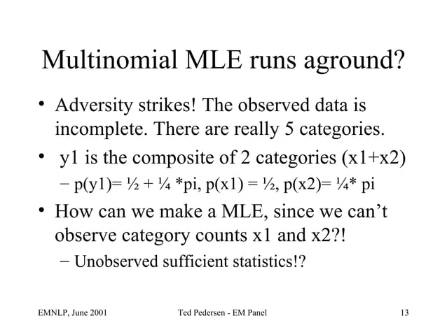 A Gentle Introduction to the EM Algorithm | PPT | Technology & Computing