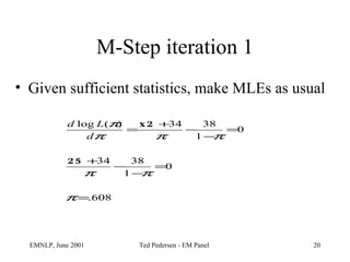 A Gentle Introduction to the EM Algorithm | PPT