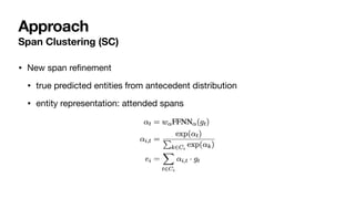 The Myth of Higher-Order Inference in Coreference Resolution | PPT