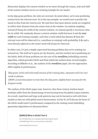 [Emnlp] what is glo ve part i - towards data science | PDF | Computing ...