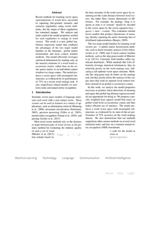 [Emnlp] what is glo ve part iii - towards data science | PDF