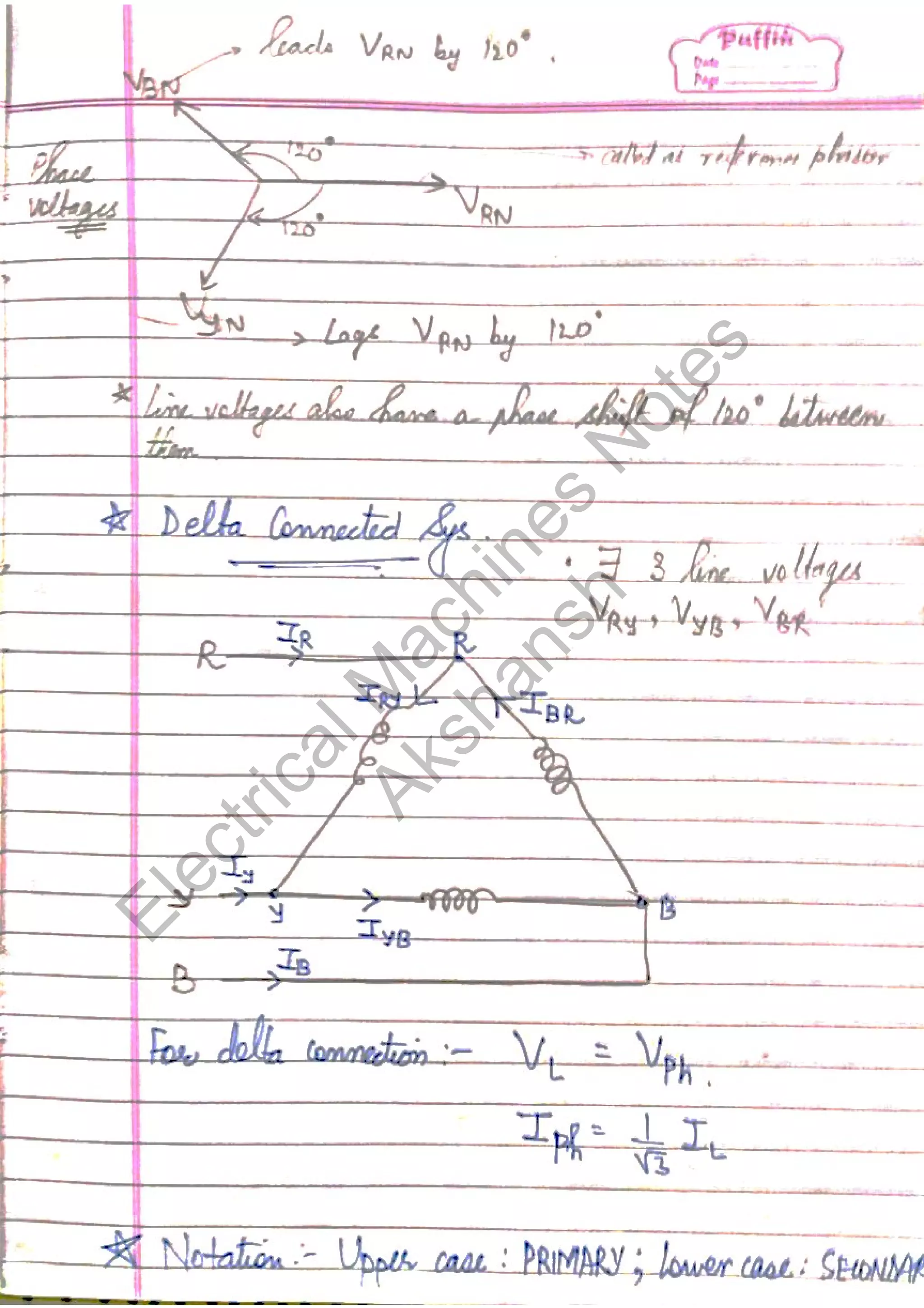 Electrical Machines Notes | PDF | Technology & Computing