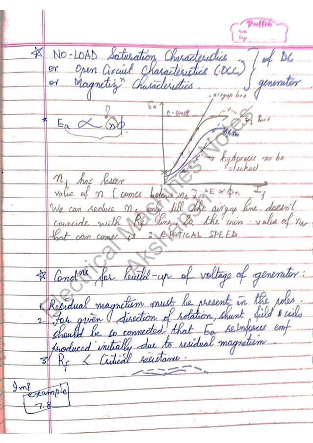 Electrical Machines Notes | PDF | Technology & Computing