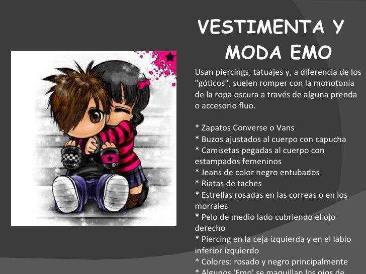 La vestimenta de los emo - Imagui