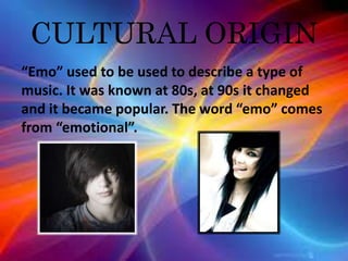 EMO | PPTX | Style & Fashion