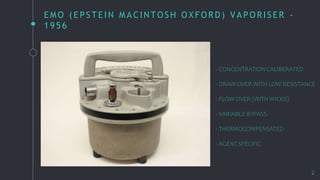 EMO Vapouriser and Oxford Bellows | PPTX