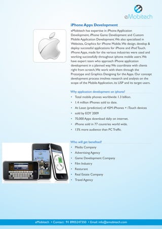 E mobitech mobile application development services | PDF